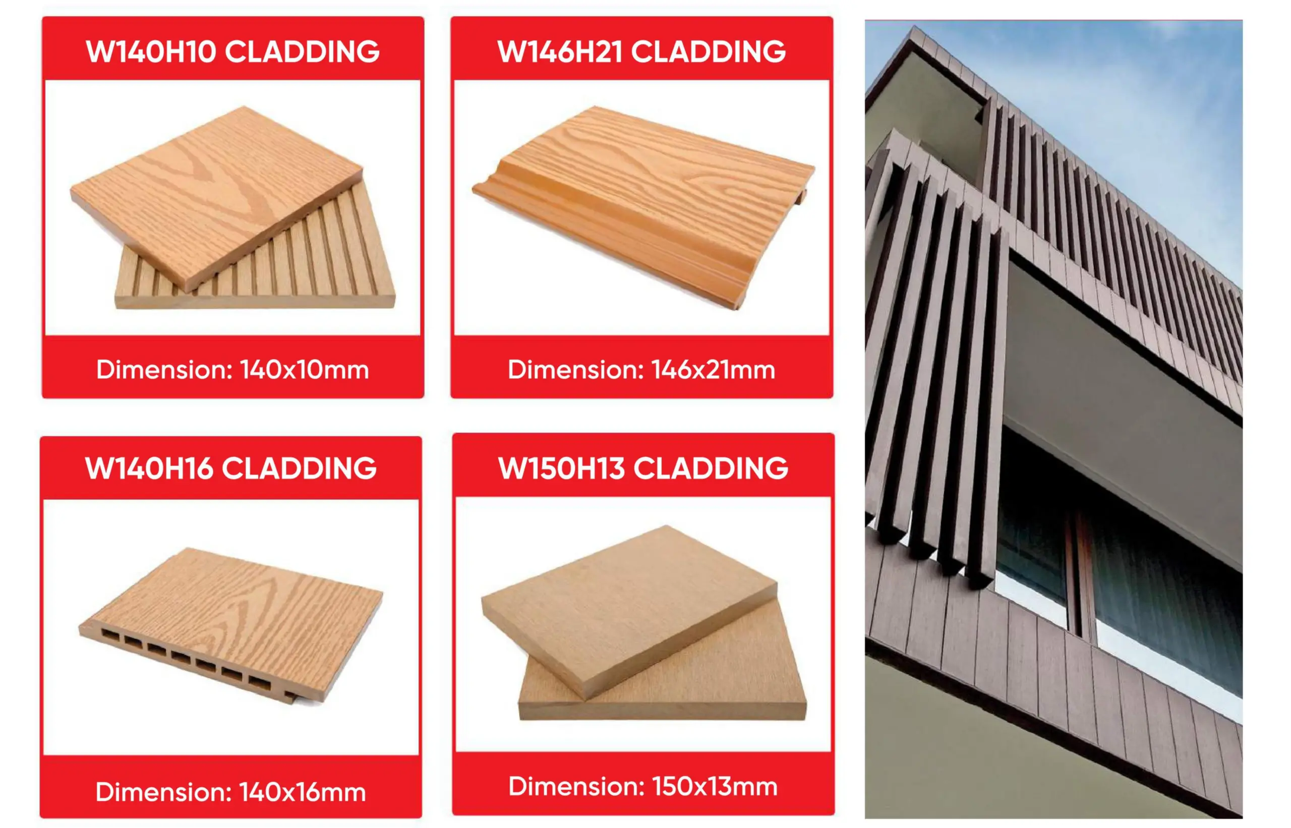 WPC Cladding Vietnam | High Quality & Competitive Pricing